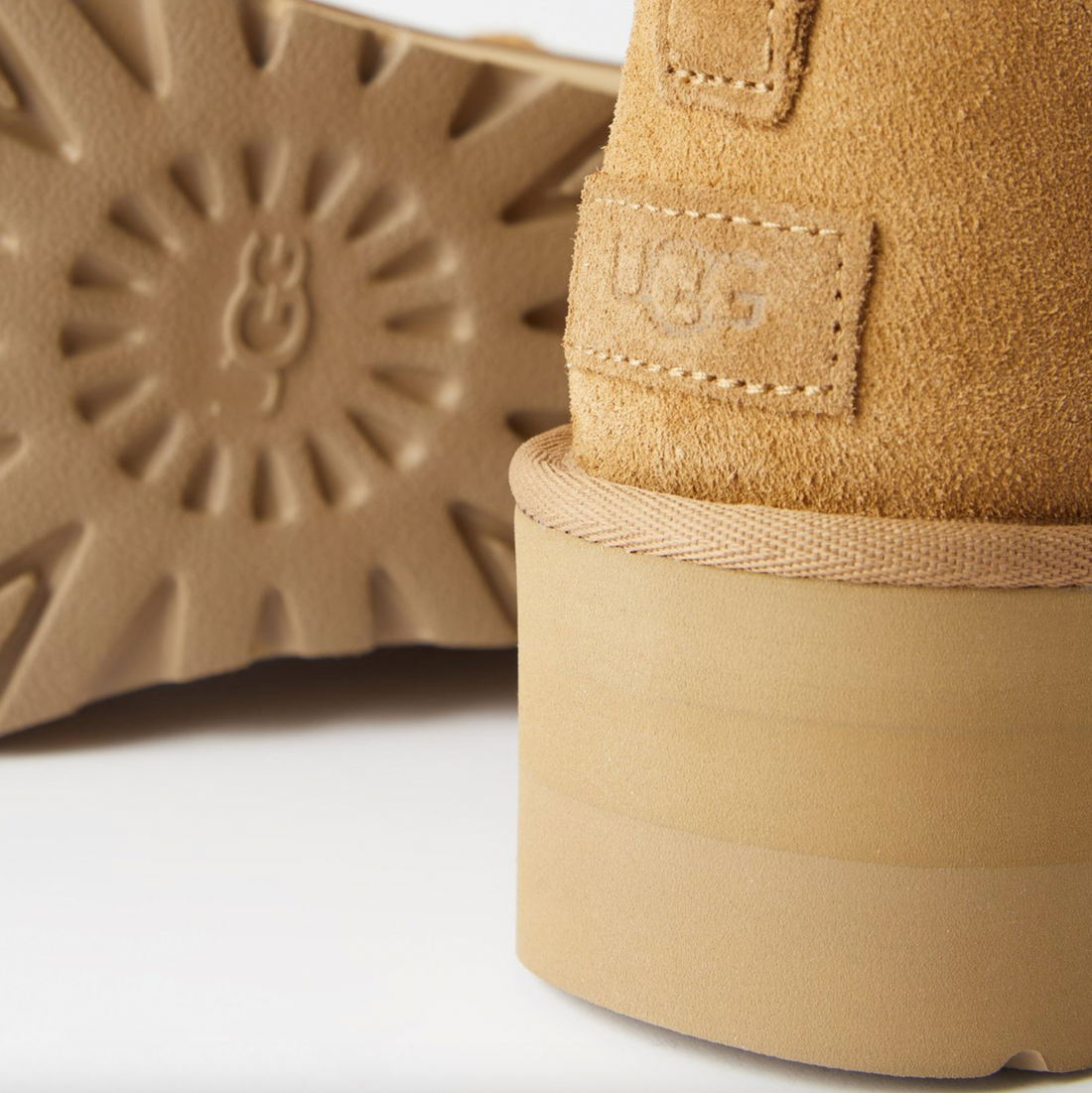 UGG Classic Ultra Mini Suede Platform Boots | UGG Collection – RADPRESENT