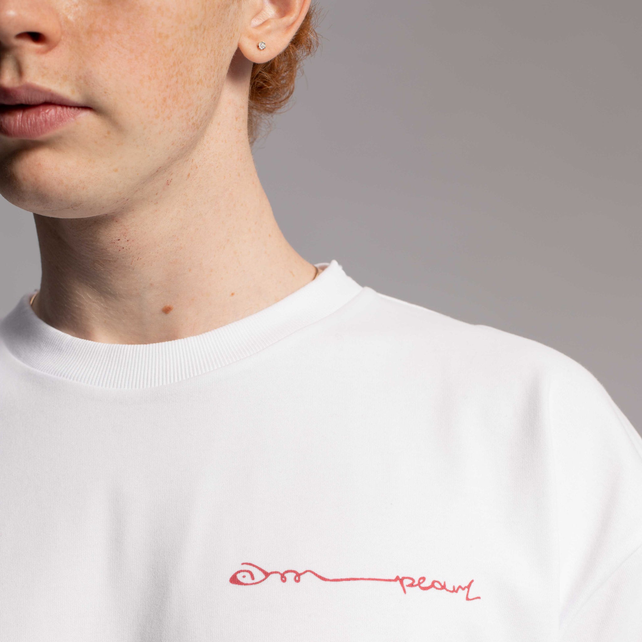 GEE PEARL PRINT 001 TEE - WHITE – RADPRESENT
